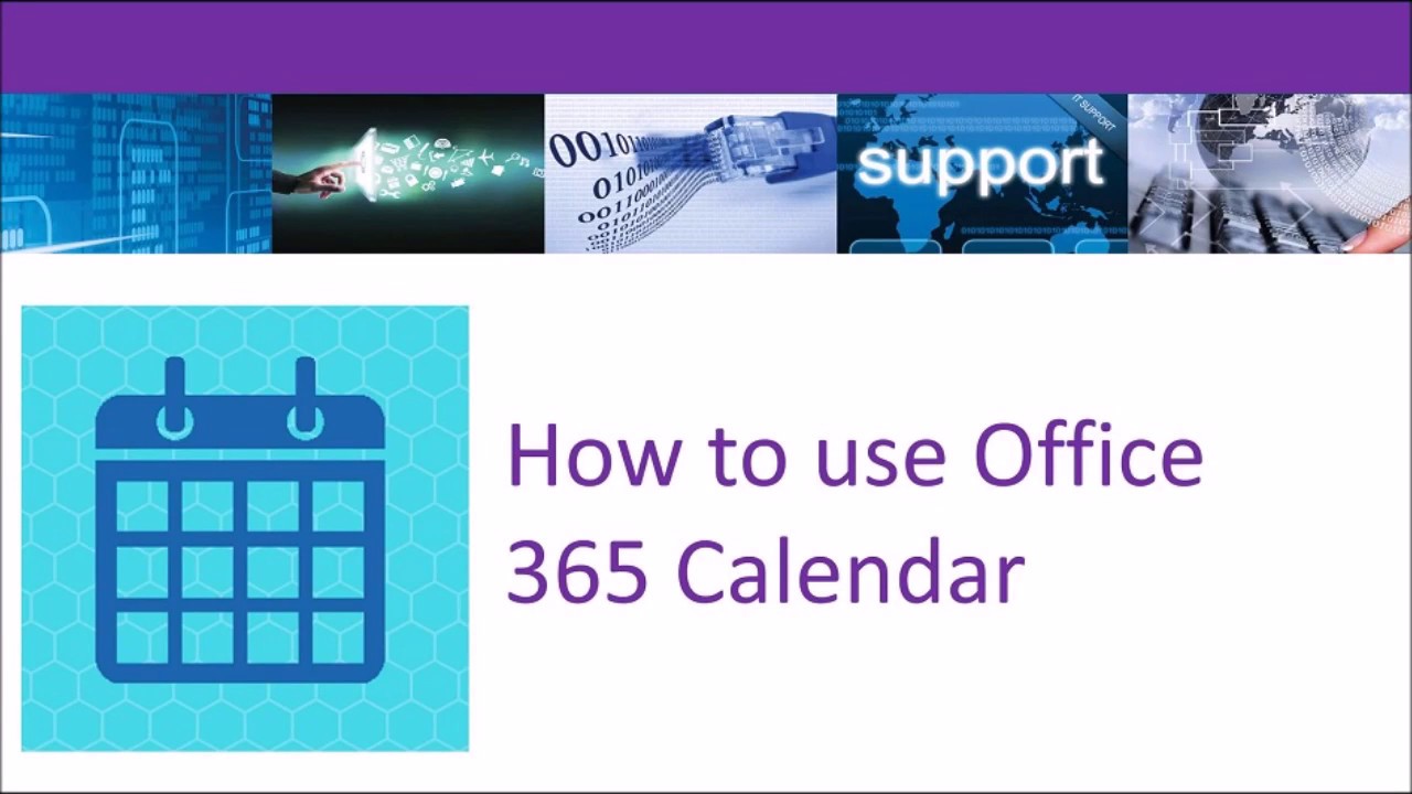 Office 365 Calendar - YouTube