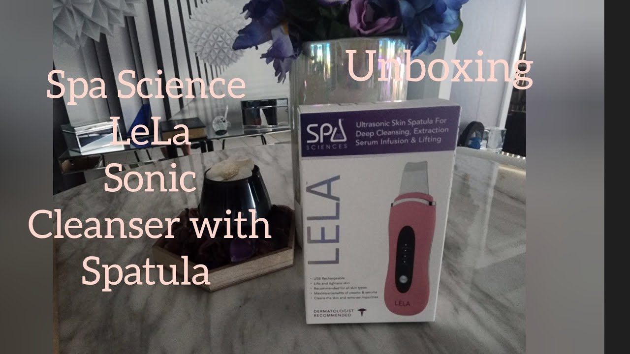 LELA Skin Spatula for Deep Cleansing, Extractions, Serum Infusion ...