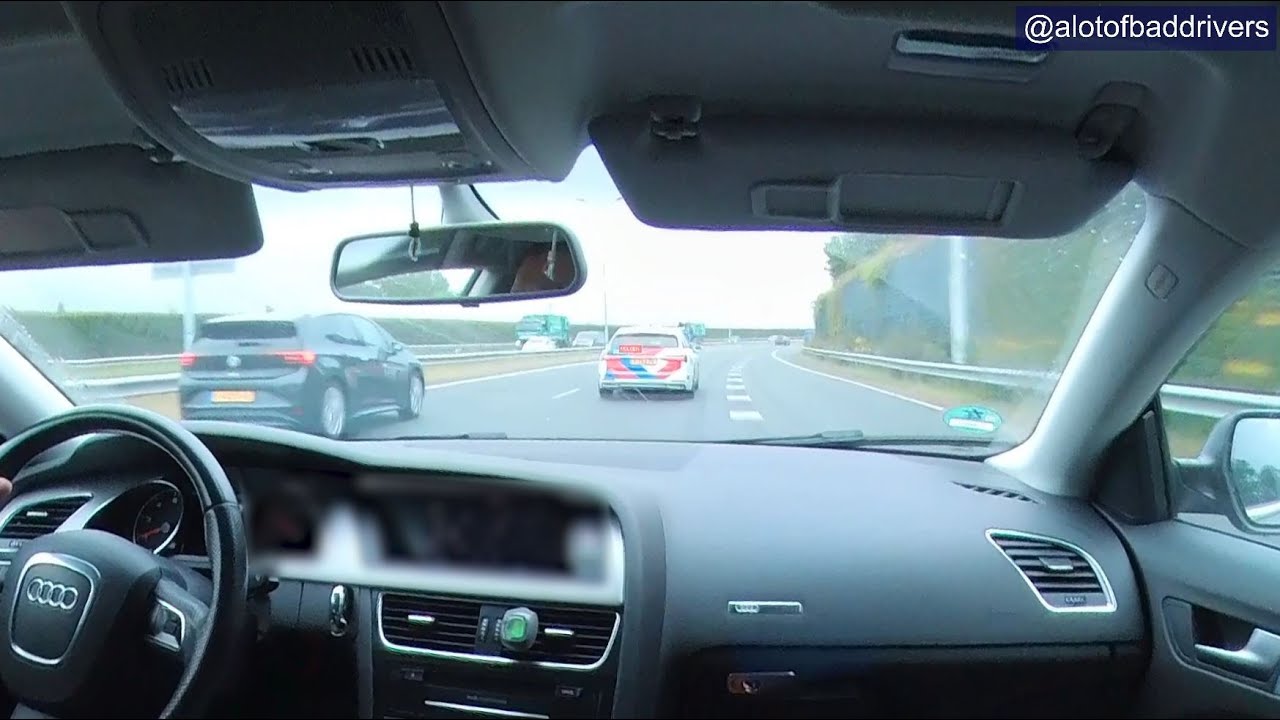 #0065 Eerst snelheid maken dan invoegen, politie (volgen?) en veel ...