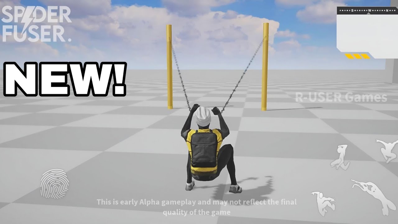New Fanmade Spider Man Spider Fuser Alpha Footage Gameplay 2025 - YouTube