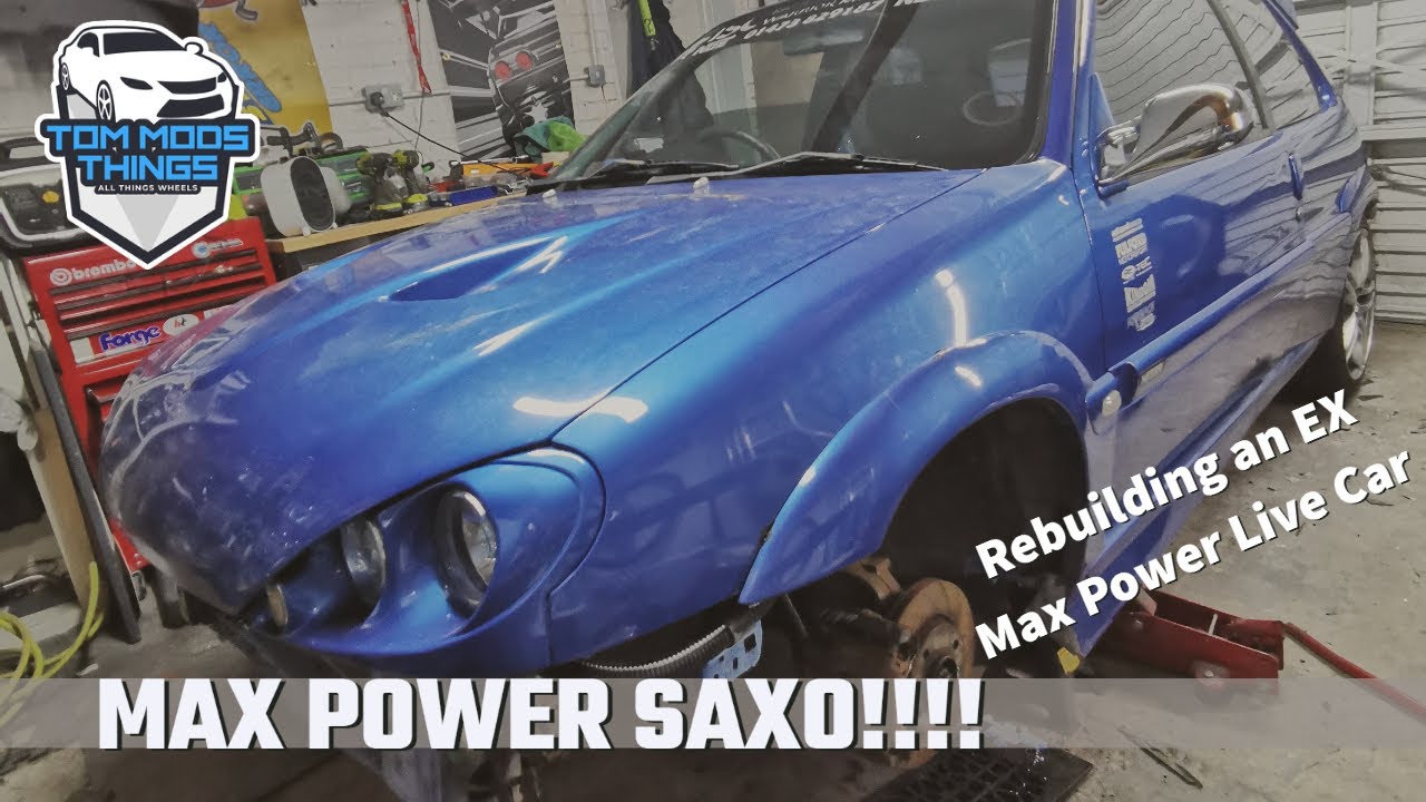 Max Power Saxo Project The Rebuild is underway - YouTube