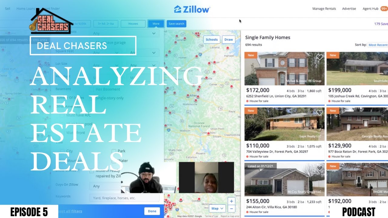Deal Chasers- Analyzing Real Estate Deals - Placing Bids - YouTube