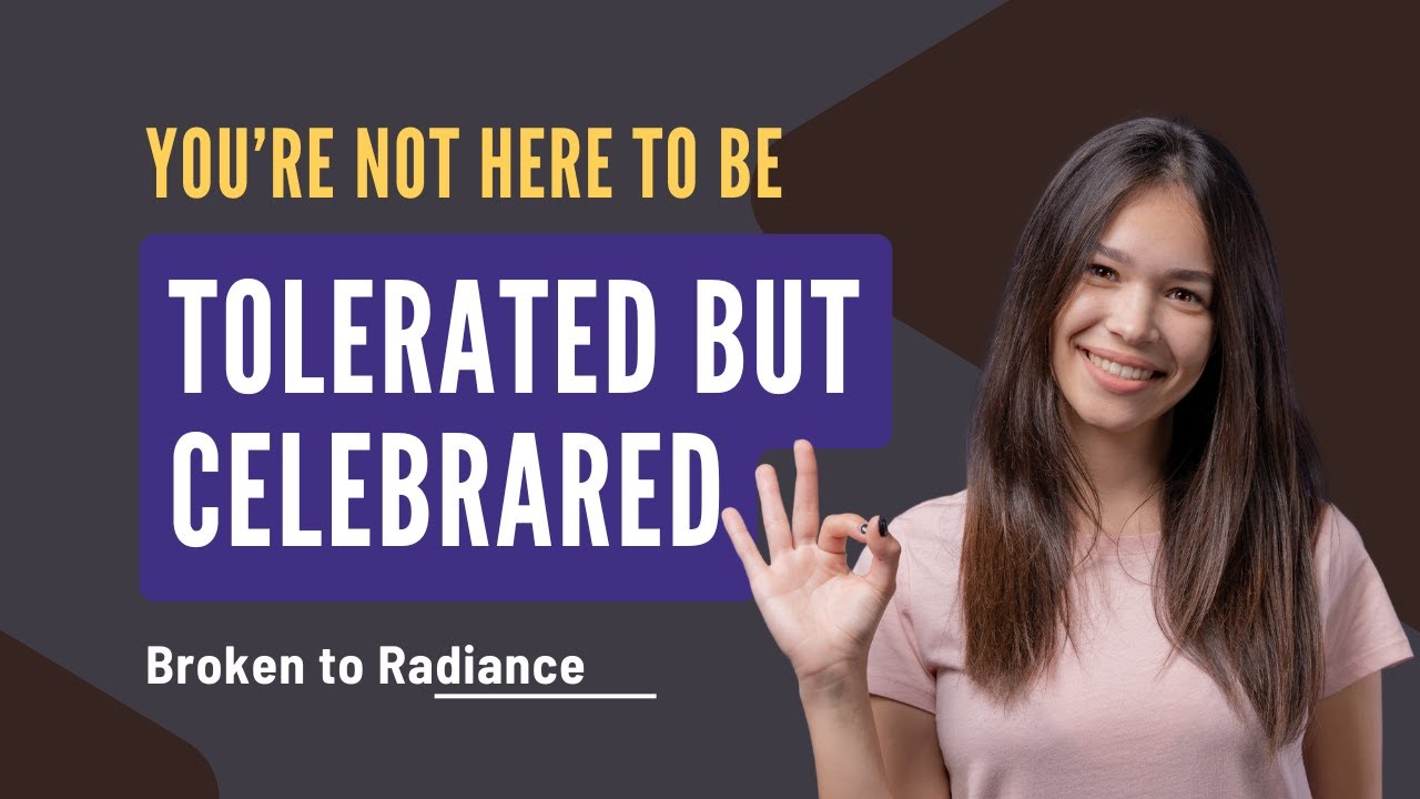 You Are Not Here To Be Tolerated - YouTube