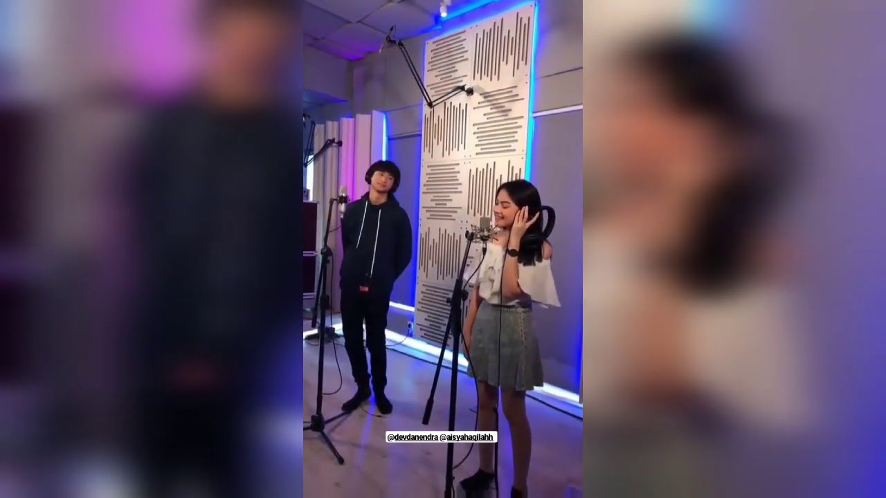 Devano & aisyah - Teman Cintaku - Recording - ost Melodylan [ BTS From ...
