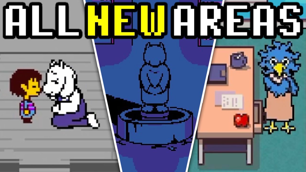 Undertale 10th Anniversary Stream ALL NEW AREAS AND SECRETS - YouTube