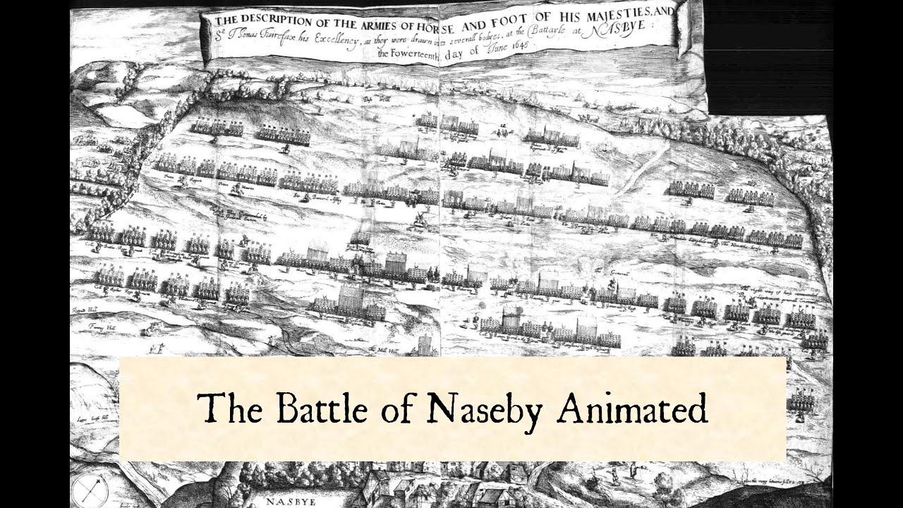 The Battle Of Naseby animation - YouTube