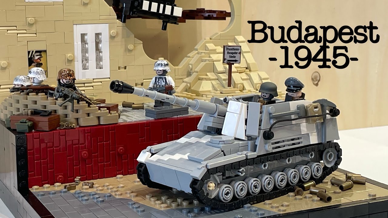 TIMELAPSE: LEGO WW2 MOC | The Siege of Budapest 1945 | Speed Build ...