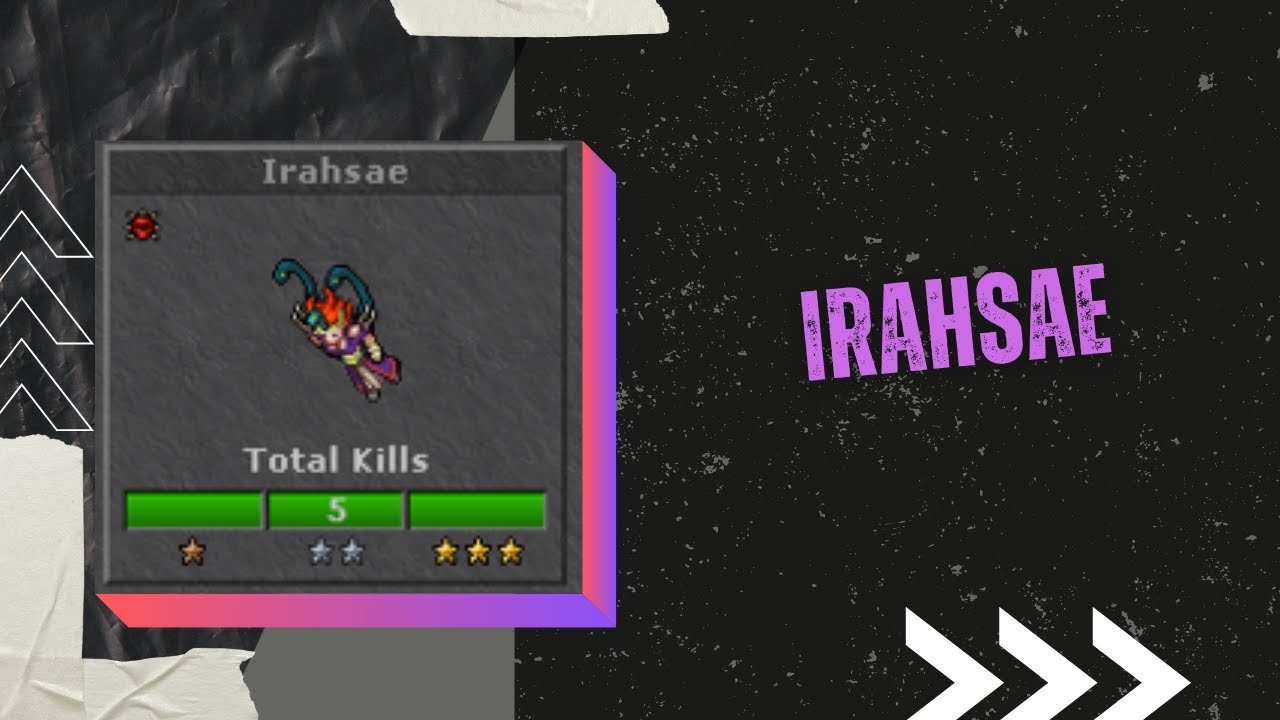 [TIBIA] BOSS RARO - IRAHSAE - 5 KILLS - 100 PTS - YouTube