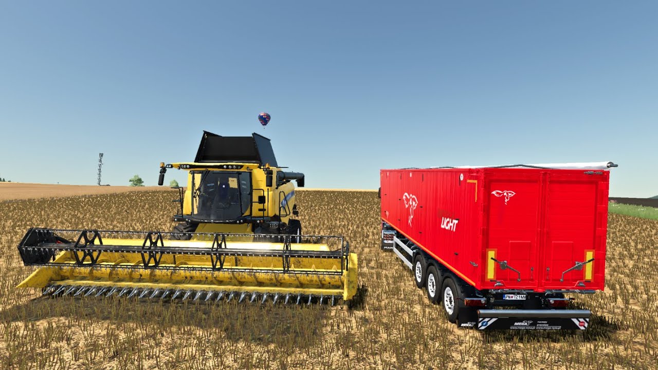 FS22 CANOLA AND OATS HARVESTING CARAPATHIAN FARM - YouTube