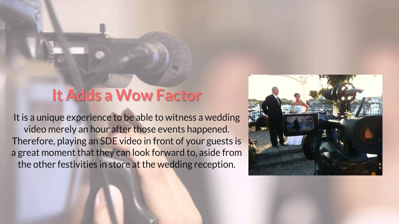 Same Day Edit: Why Same Day Edit Videos are Important - YouTube