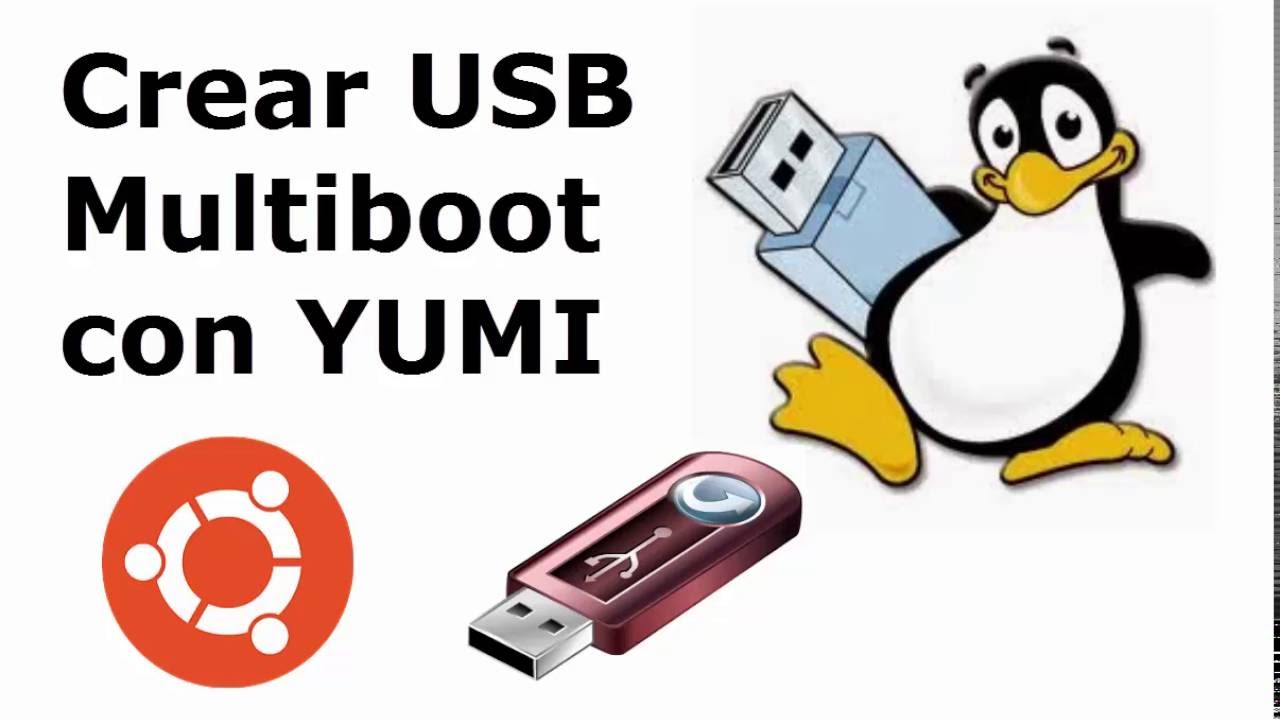 Crear USB booteable con Yumi - YouTube