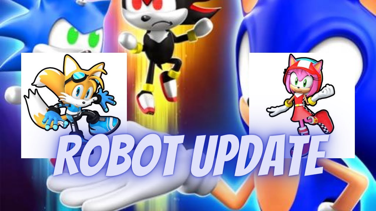 New Racers and Robot update in Sonic Speed Simulator? - YouTube