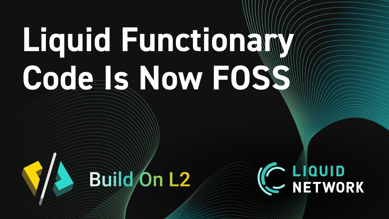 Liquid Functionary Code Goes FOSS Demo and AMA - YouTube