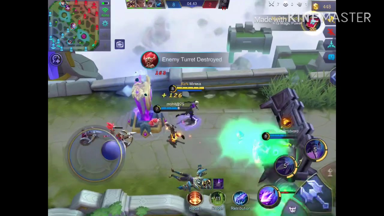 Gusion Venom GamePlay-Mobile Legends Bang Bang - YouTube