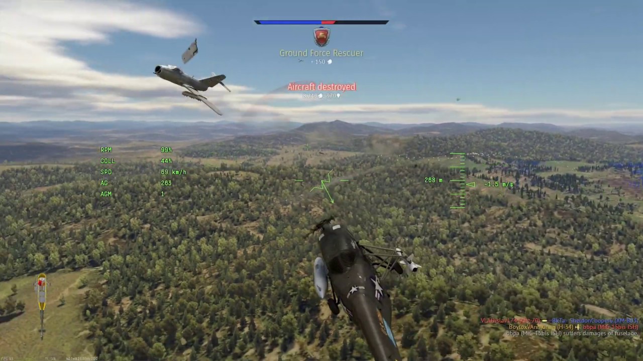 [BVA]War Thunder : Double Kill Fighter jet ก็มาดิคร้าบบบ - YouTube