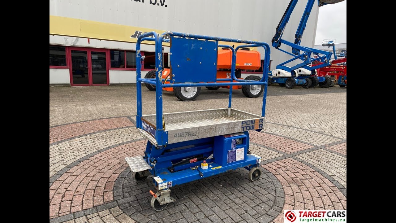 781764 JLG POWER TOWER PUSH AROUND ELECTRIC WORK LIFT WIDE VERSION 2018 ...