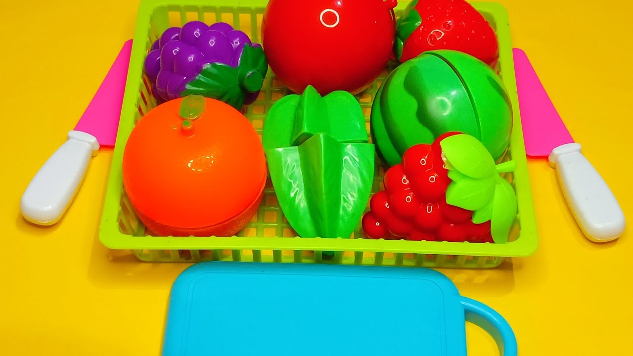 Seven fruit( part two)| Fruit ASMR | Fruit and vegetable plastic~ Asyik ...