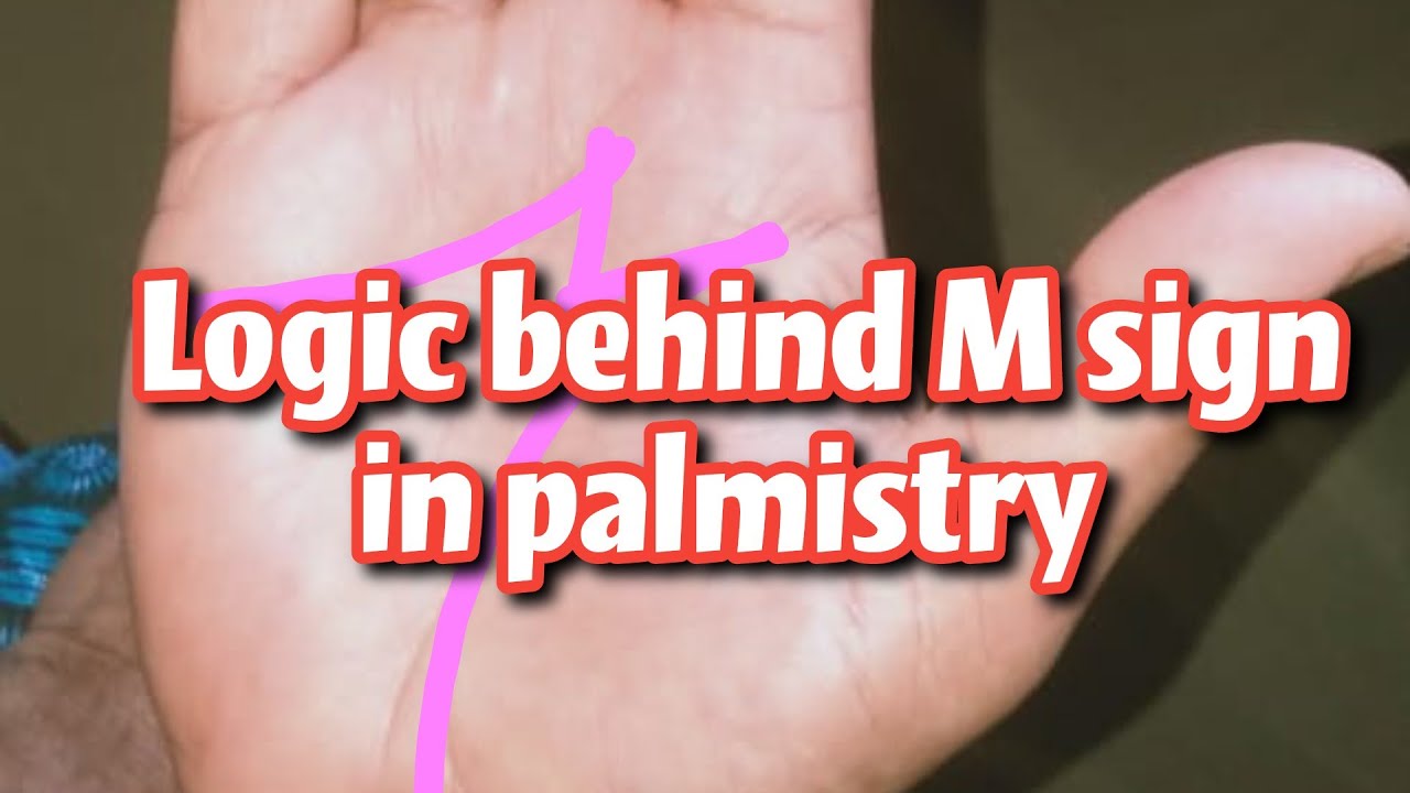 Secret of this M sign in palmistry - YouTube