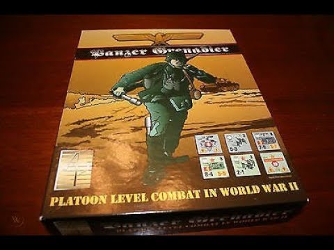 Panzer Grenadier Rules LOS Blocking Terrain Sloping Hexes Tutorial - YouTube
