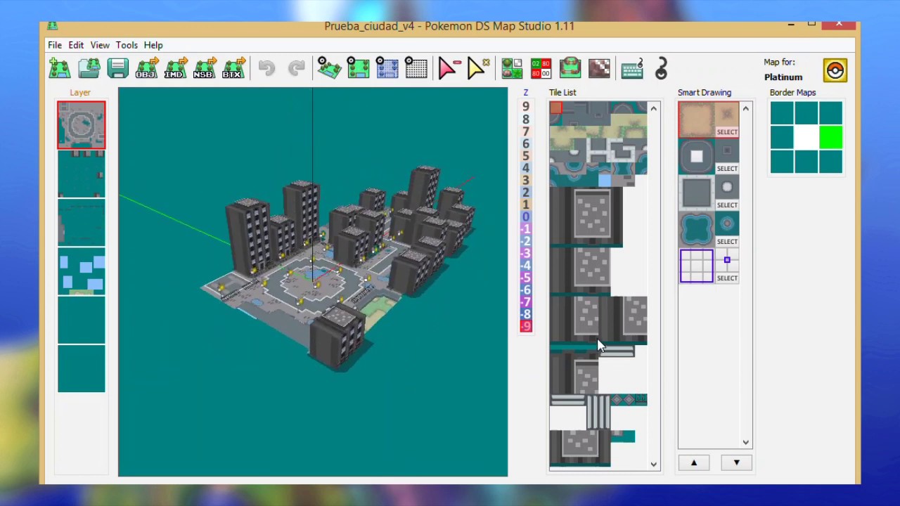 Pokemon DS Map Studio 1.11 is out! - YouTube