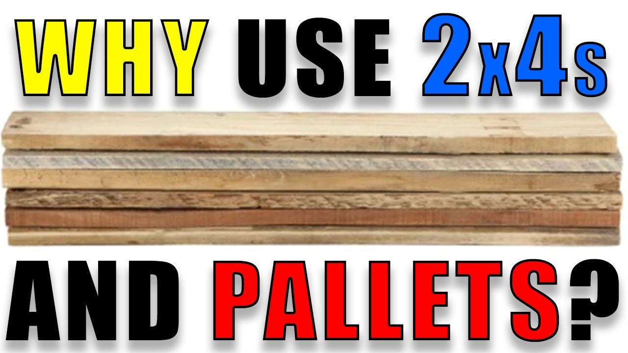 Why YOU Should Use 2x4s and Pallets to Make Furniture - YouTube