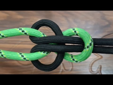 How to tie two very strong and simple ropes - YouTube