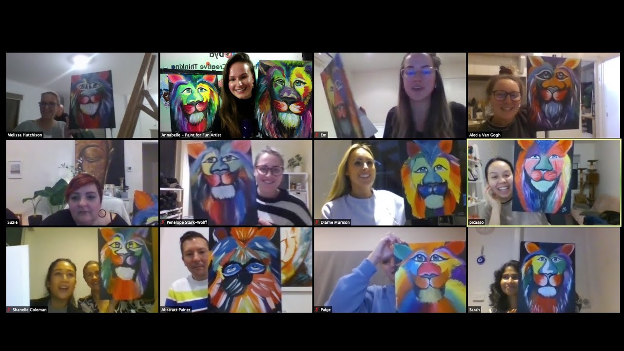 Red Energy Team Building Virtual Event- Roarrrring Success! - YouTube