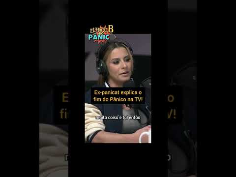 Ex-panicat Aricia explica o motivo do fim do Programa Pânico na Band
