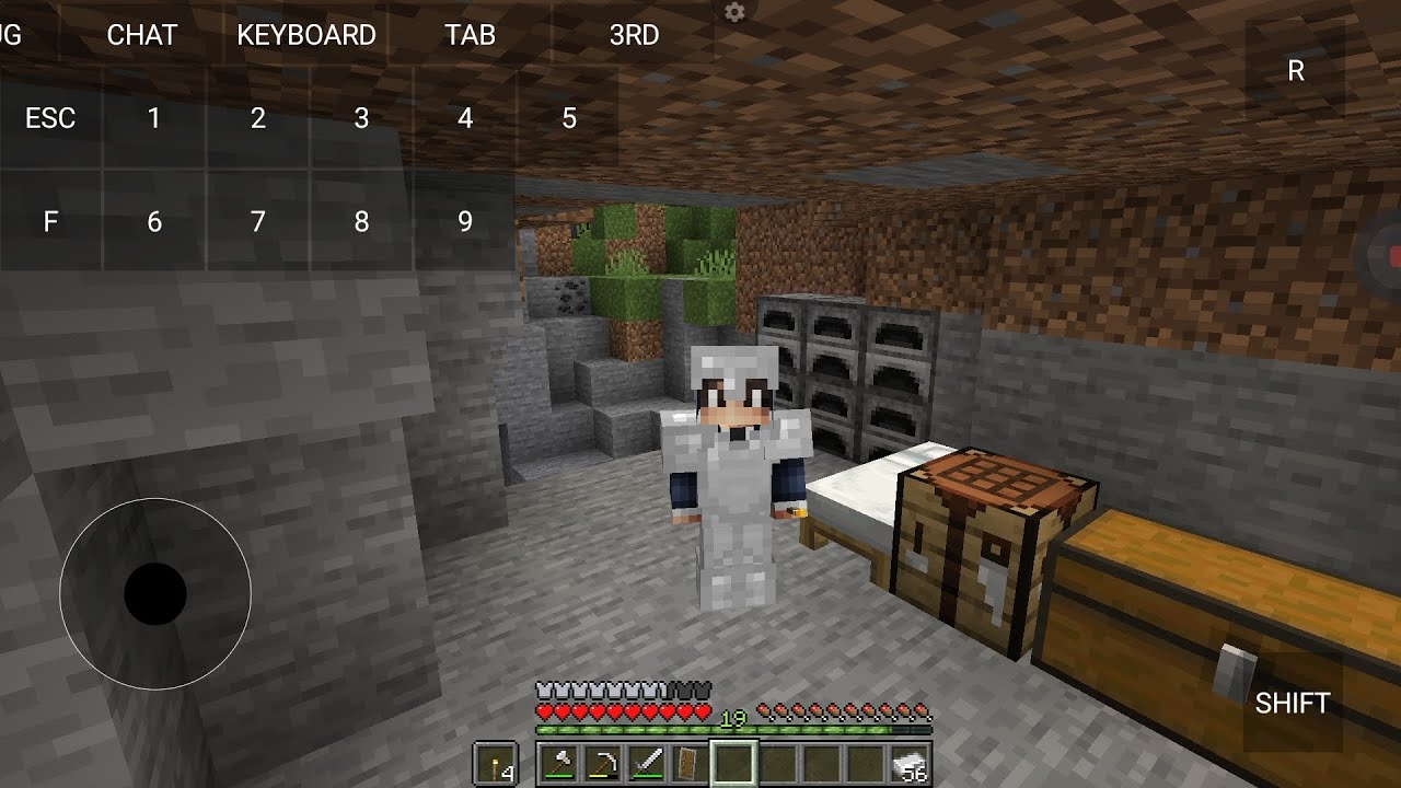 Minecraft Java (Test Gameplay Android PojavLauncher) - YouTube