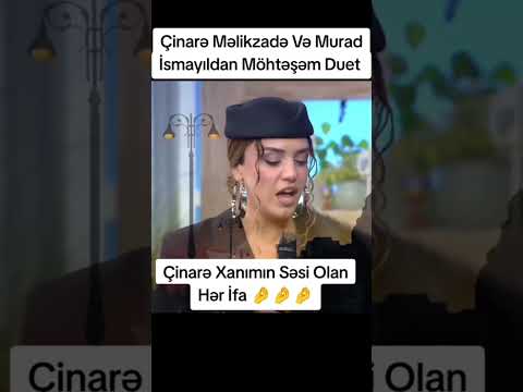 Çinarə Məlikzadə Murad İsmayıl Biliyosun #sezenaksu #biliyorsun