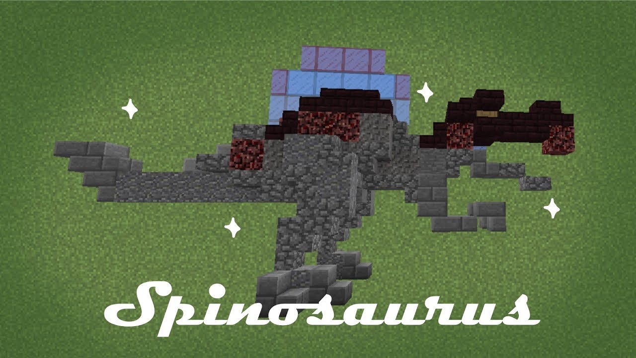 Minecraft | How To Build: Spinosaurus - YouTube