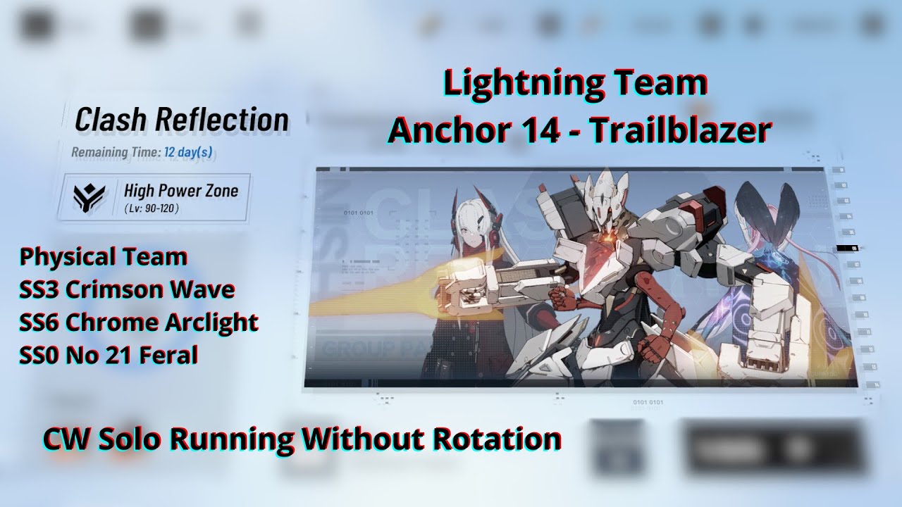 Clash Reflection - Anchor 14 - Lightning Team (Punishing Gray Raven ...