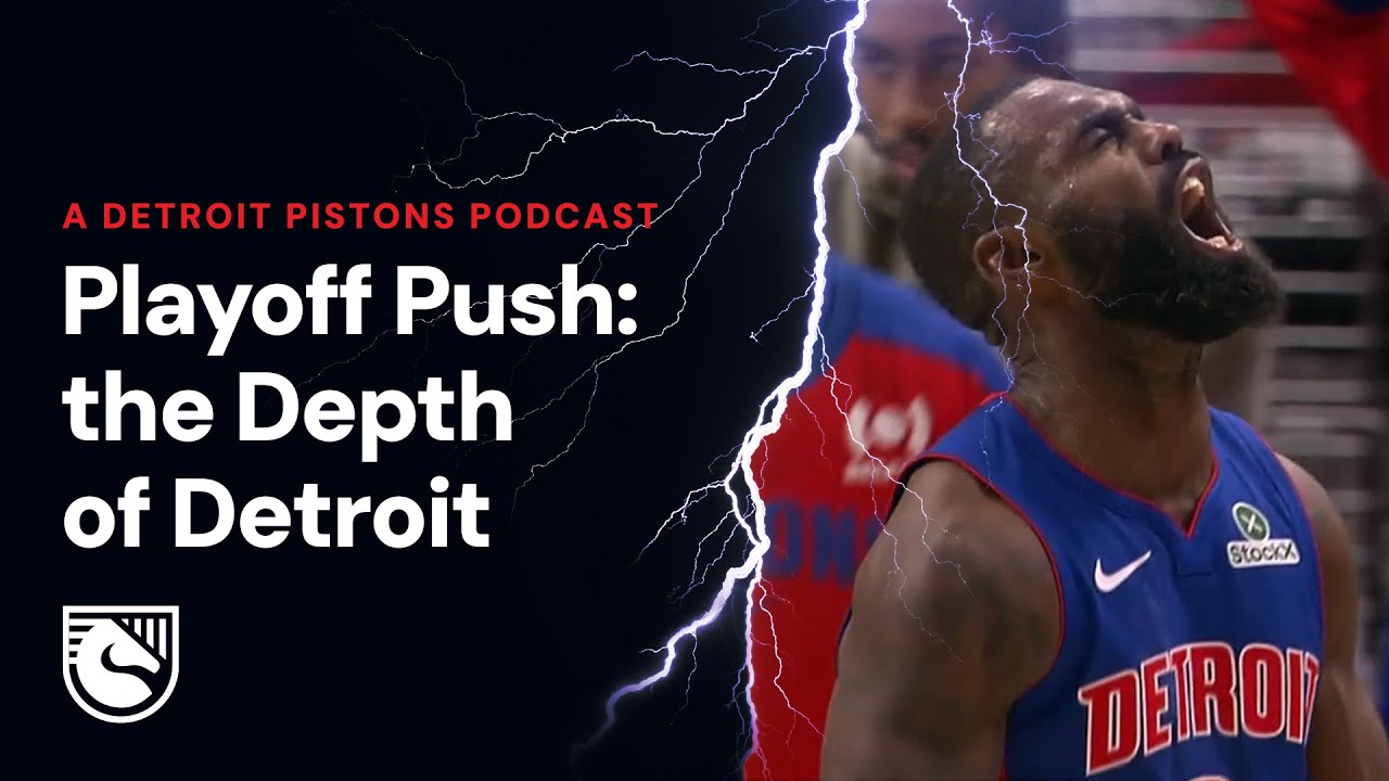 Playoff Push: the Depth of Detroit - YouTube