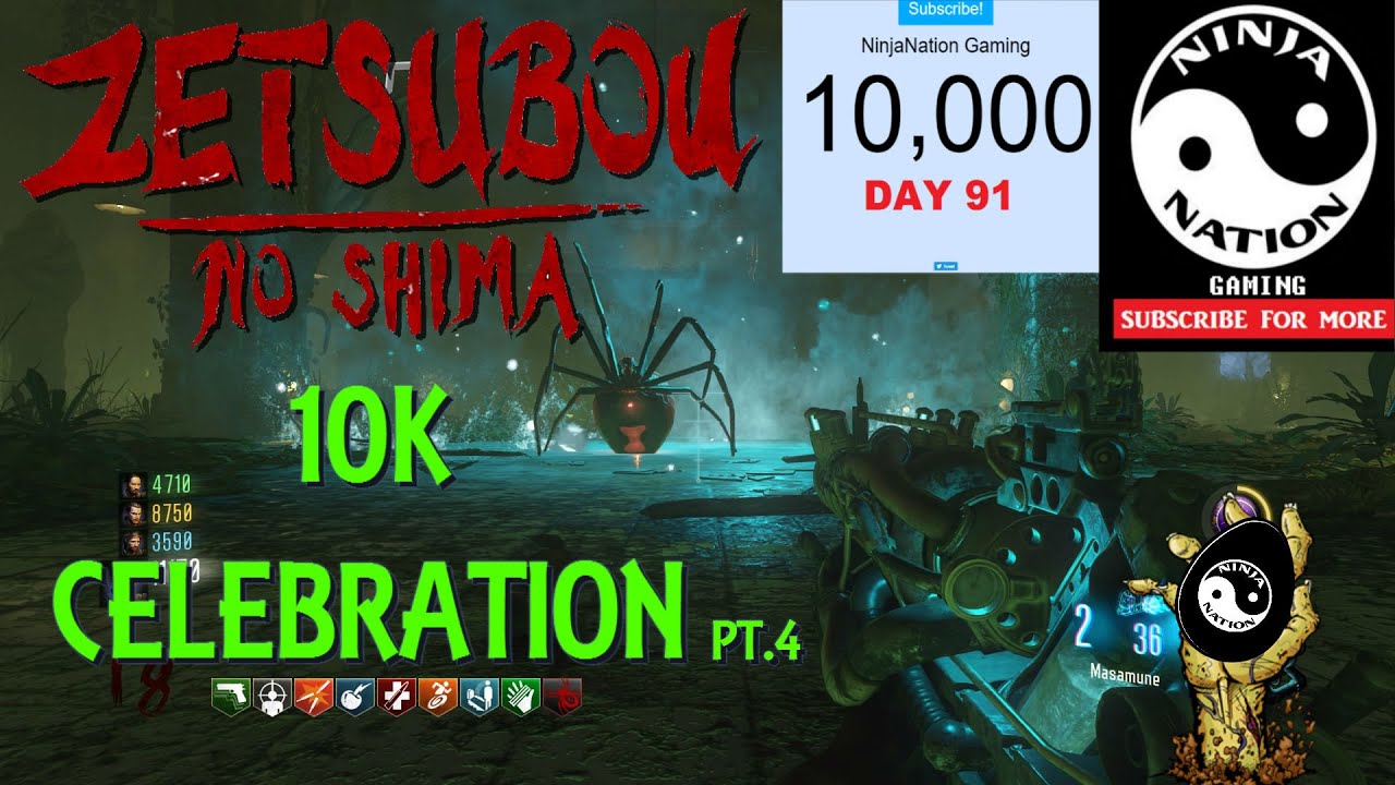 BO3 Zombies "Zetsubou No Shima" Easter Egg #10kSubsIn100Days ...