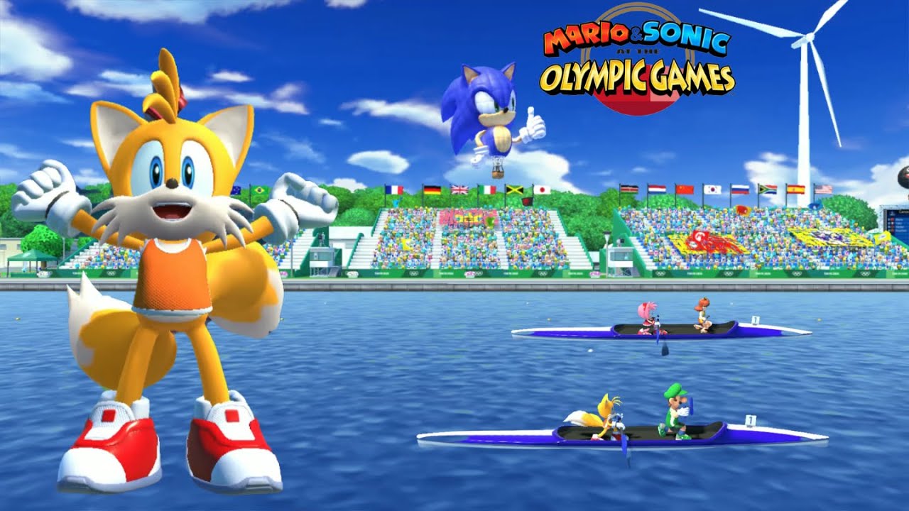 Mario & Sonic At The Olympic Games Tokyo 2020(CANOE) - YouTube