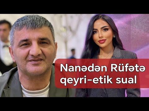 Nanədən efirdə meyxanaçıya qeyri-etik sual - Magazin