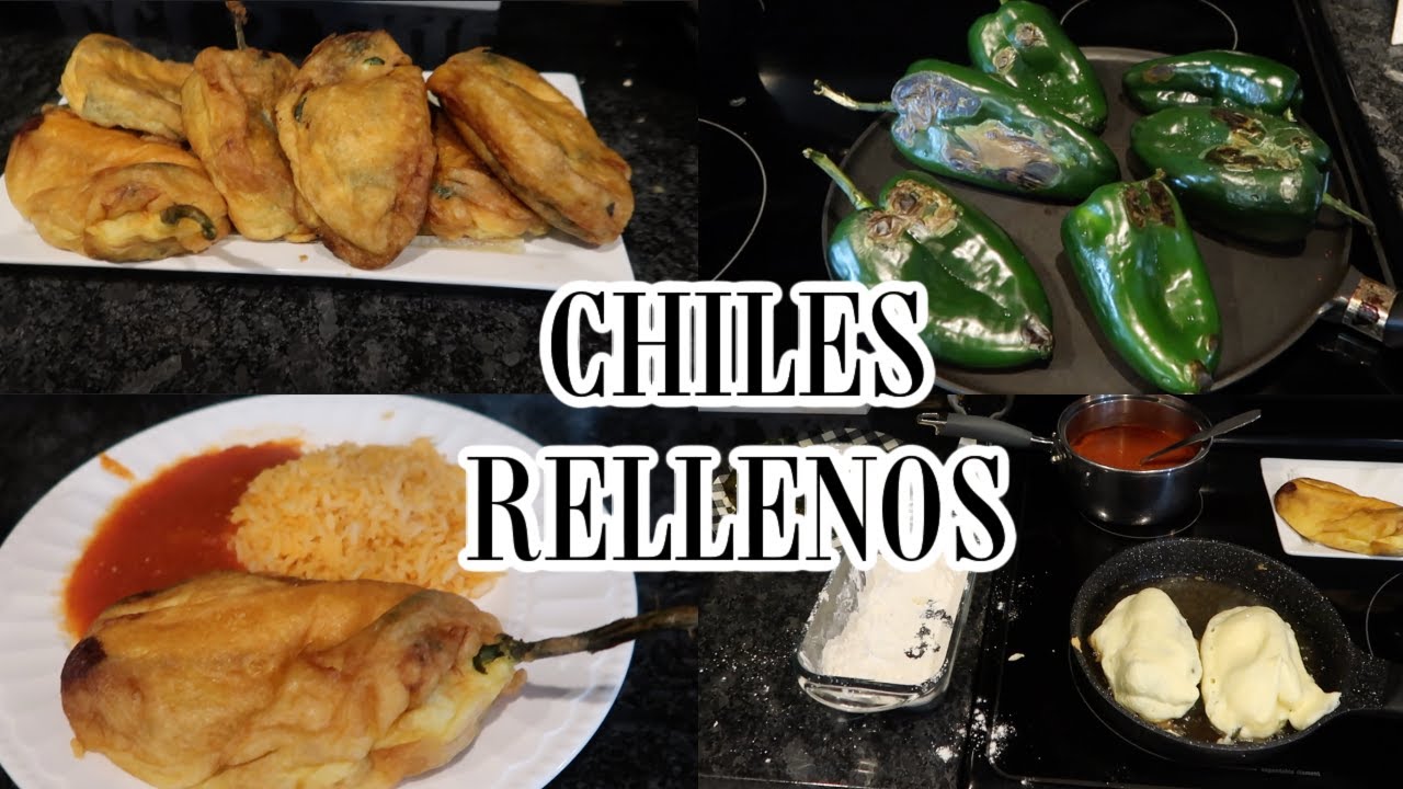 NO TE SALEN LOS CHILES RELLENOS TIPS PARA (CAPEADO PERFECTO) - YouTube