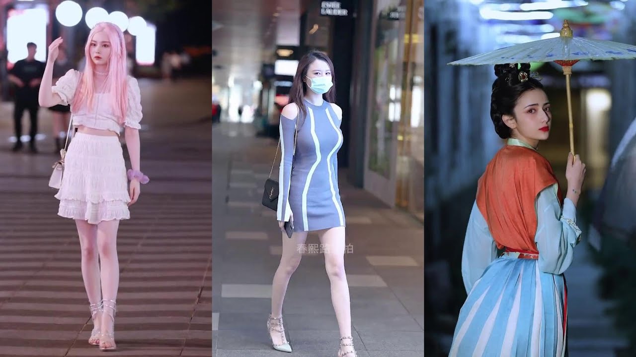 Pretty Ladies on Street - YouTube