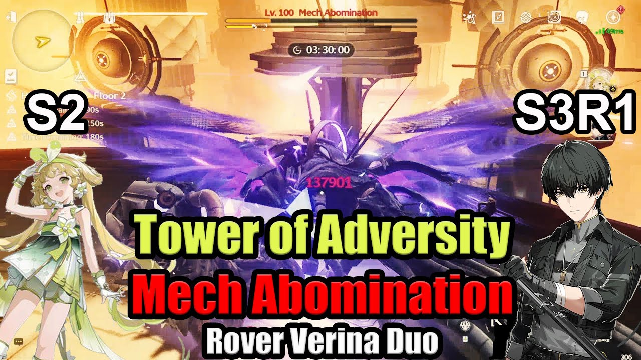 Duo Havoc Rover Verina Hazard Tower 2 Tower of Adversity | Wuthering ...