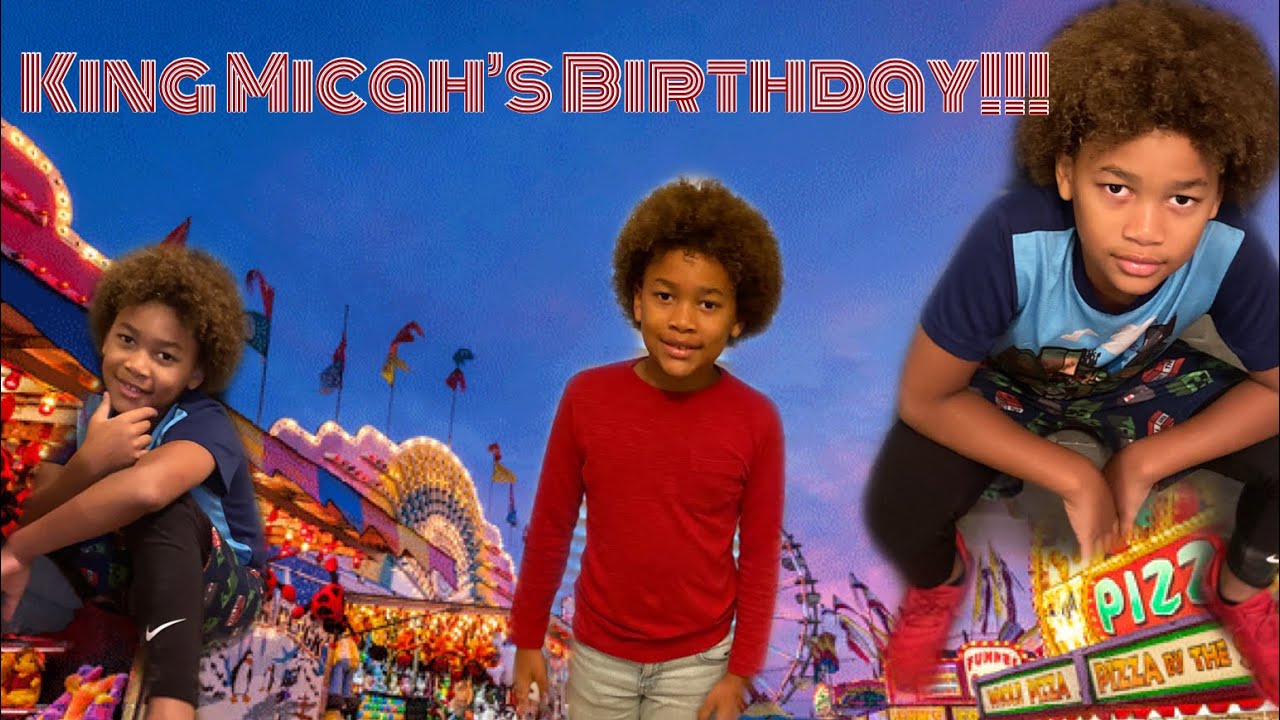King Micah’s Birthday!!! | Kemah Boardwalk | Watts Crew Shout Out ...