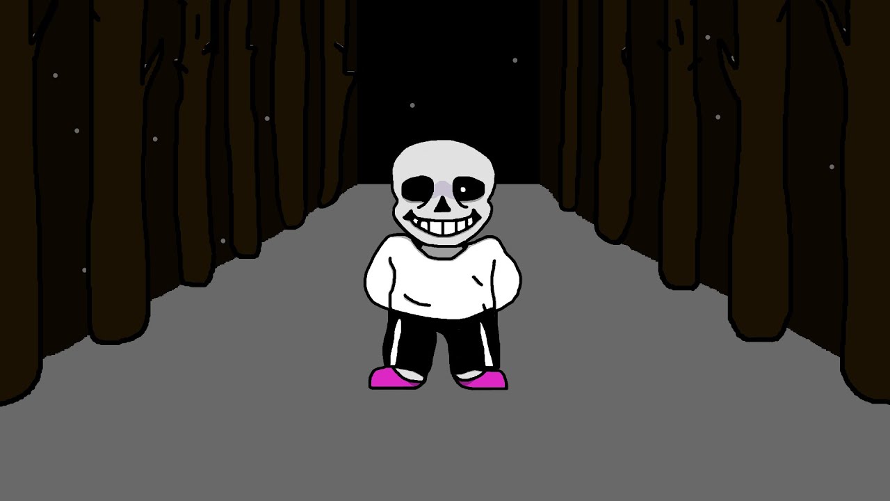 Undertale but sans is a bit impatient - YouTube