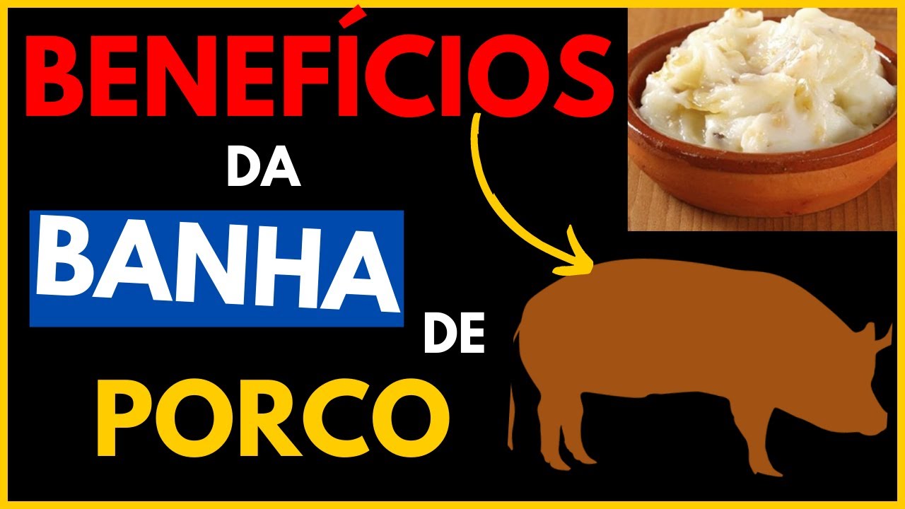 OS 10 Benefícios da Banha de Porco - YouTube