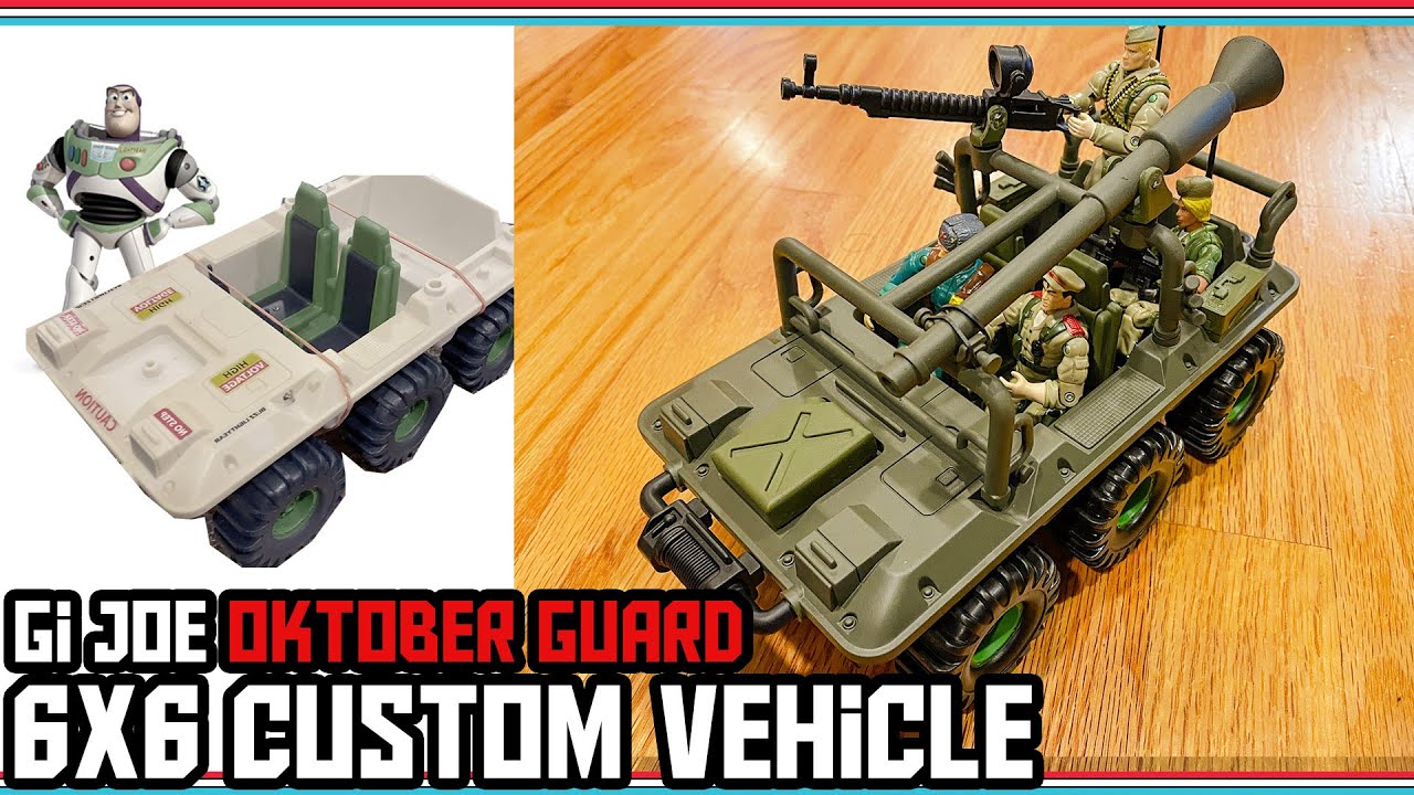 Gi Joe Oktober Guard 6X6 Custom Vehicle - YouTube