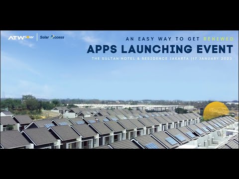 ATW Solar Launching App Event - YouTube
