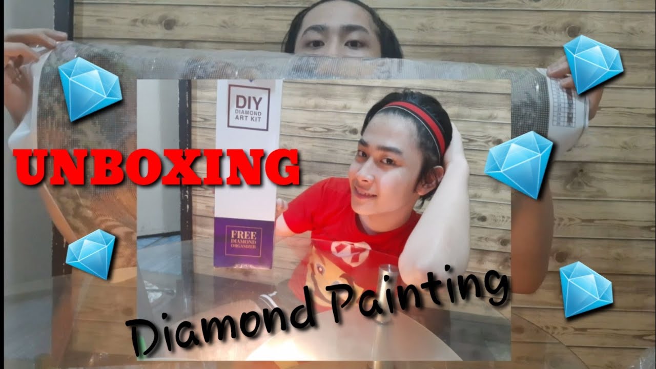 Unboxing Diamond Painting Art Kit (Laughtrip Bloopers after the Video)|RED GALMAN - YouTube
