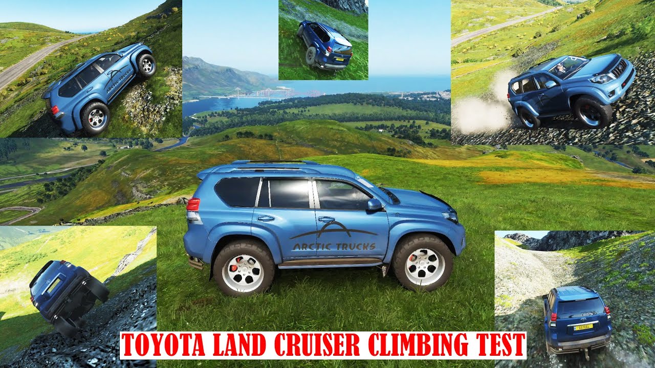 Toyota Land Cruiser Mountain Climbing Test Drive - YouTube
