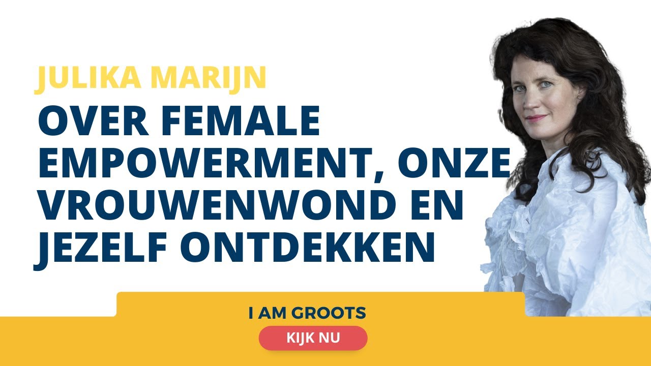 Julika Marijn over onze vrouwenwond, vrouwelijke rolmodellen, jezelf ...