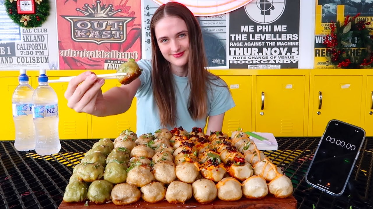 Sumthin Dumplin 100 Dumpling Challenge - YouTube