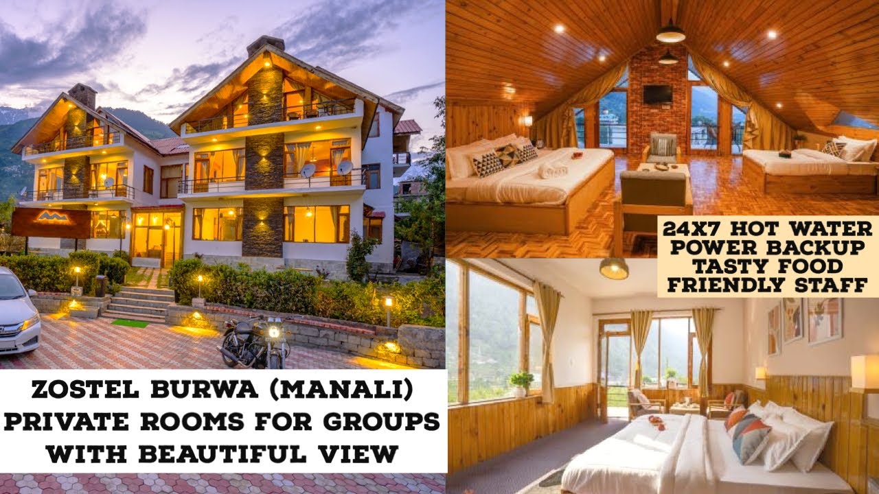Zostel Burwa (Manali) with Private Rooms & Dormitory - YouTube