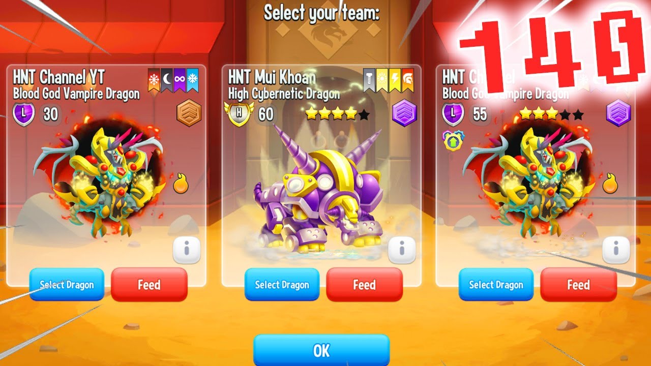 High Cybernetic Dragon Chúa Tể Trâu New Dragon City Fan HNT Channel ...